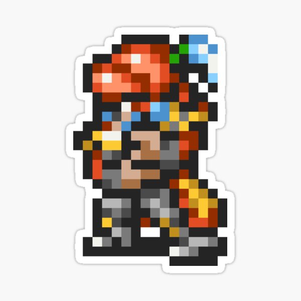 "Gilgamesh sprite" Sticker by Deezer509 | Redbubble