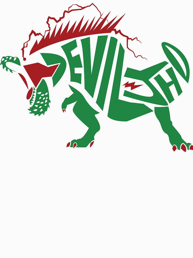 "Deviljho Two-Color Typography" T-shirt for Sale by DogPlus | Redbubble ...