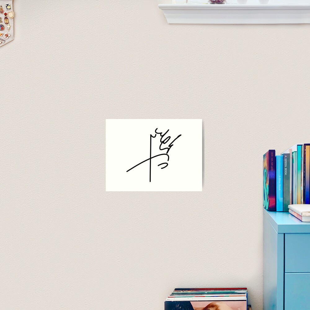 "Mohammad Reza Pahlavi's signature" Poster for Sale by ArtEntwined ...