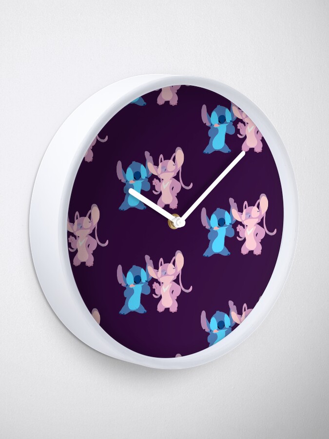 "Stitch and Angel (Lilo and Stitch)" Clock for Sale by bryangaspar ...