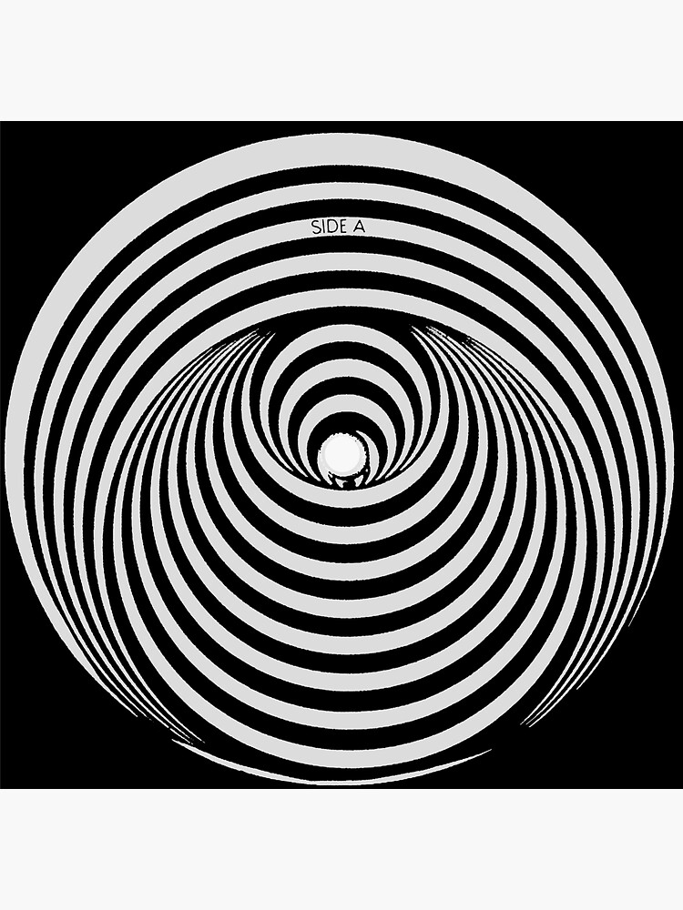 "Vertigo LP label Defunct" Sticker by empanadilla | Redbubble