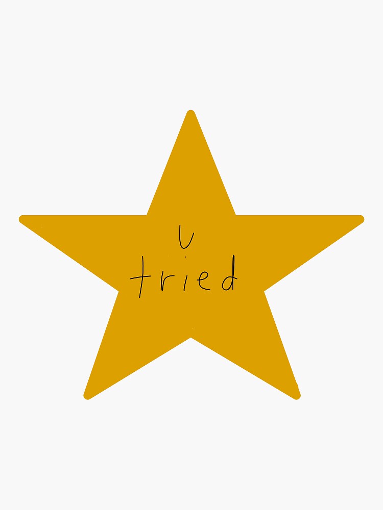 "U tried " Sticker by Alex5302 | Redbubble
