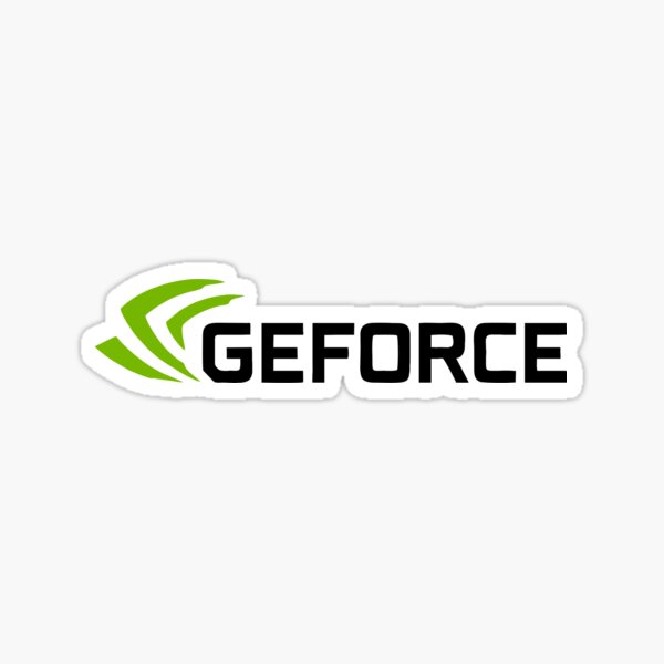 "Nvidia Geforce" Sticker for Sale by hachirocletus | Redbubble