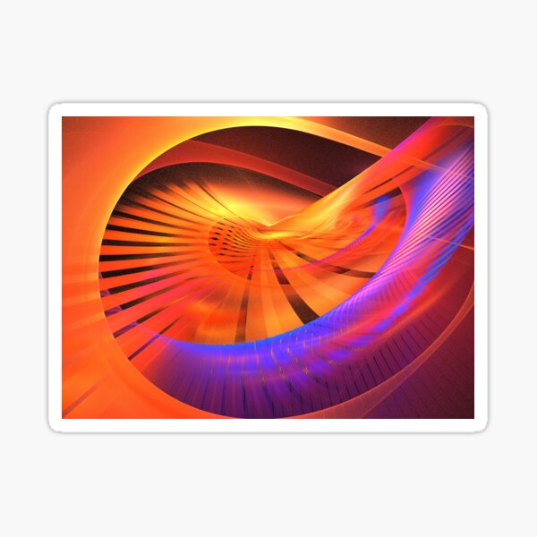 "Solstice Spin" Sticker for Sale by KimSyOk | Redbubble