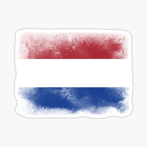 "the Netherlands flag" Sticker by psychoshadow | Redbubble