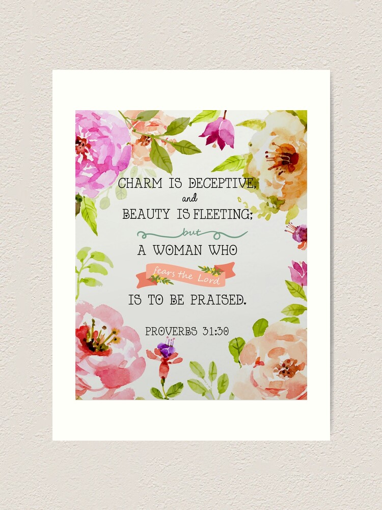 Proverbs 31:30 Wallpaper