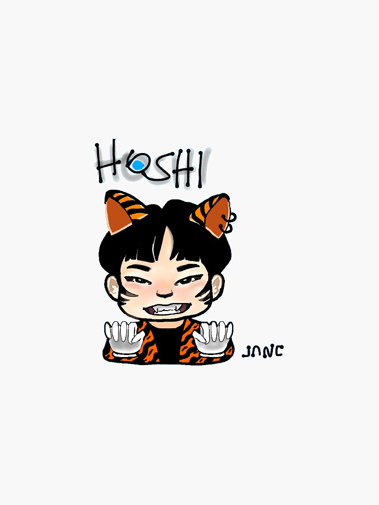 "HOSHI CHIBI STICKER" Sticker by janeportraits | Redbubble