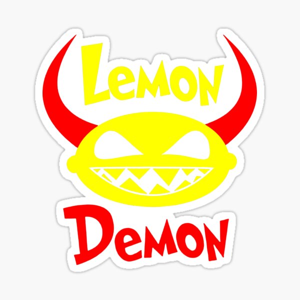 "Lemon demon" Sticker for Sale by Bichthao81 | Redbubble