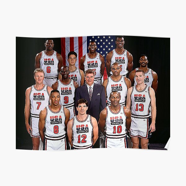Basketball 1992 Dream Team Posters | Redbubble