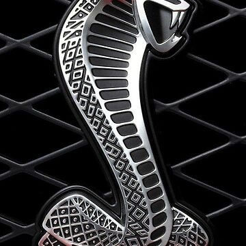 "Mustang Cobra Emblem Logo" Sticker for Sale by by-U-suta | Redbubble