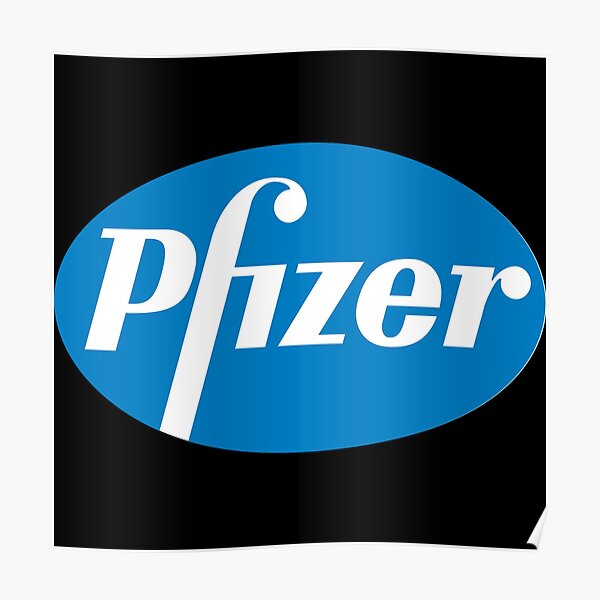 "Pfizer." Poster for Sale by InvaderRelax | Redbubble
