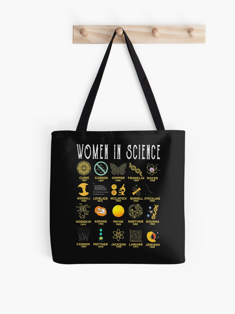"Women in Science Great Science" Tote Bag for Sale by BartoszZielins ...