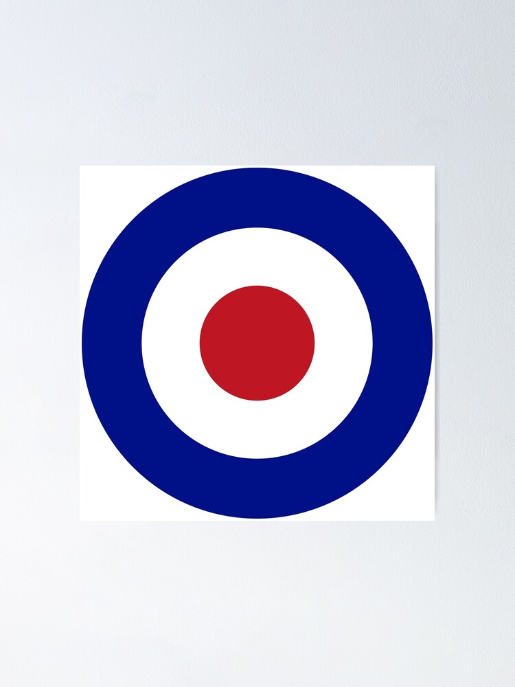 "RAF Roundel" Poster for Sale by Yorkiedesign | Redbubble