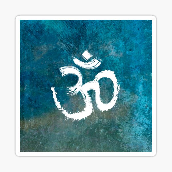 "Graffiti Om" Sticker by Rosebak | Redbubble