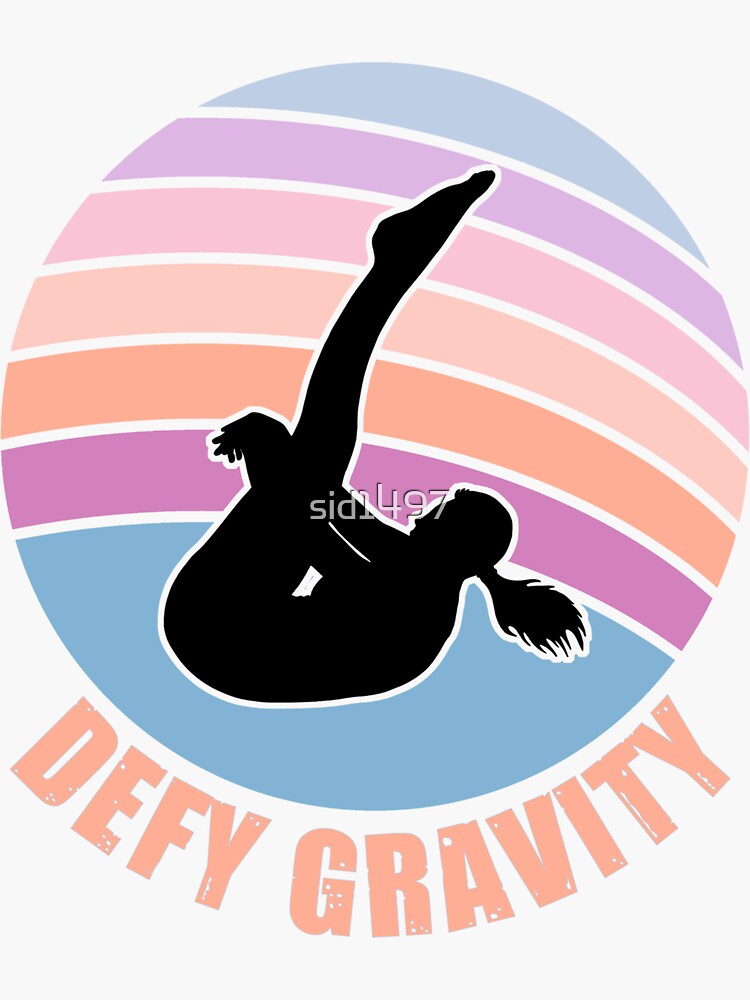 "Defy gravity - amazing diving" Sticker for Sale by sid1497 | Redbubble