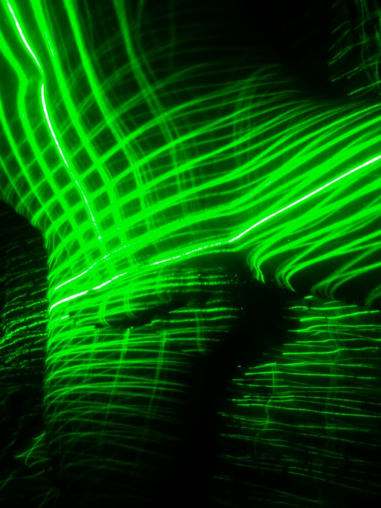 "laser body" Sticker for Sale by wanderbueno | Redbubble