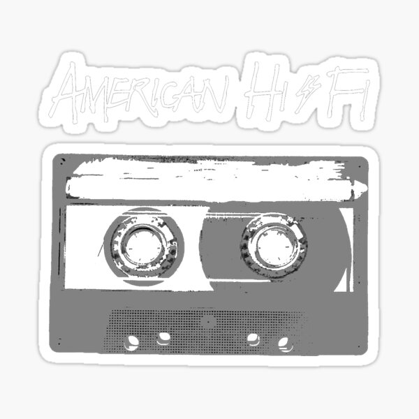 "Hi-Fi" Sticker by SkatePunk1980 | Redbubble