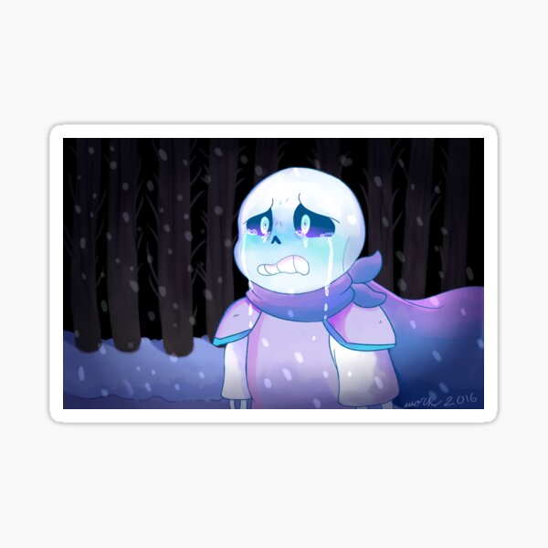 "Underswap sans" Sticker for Sale by sketch0works | Redbubble