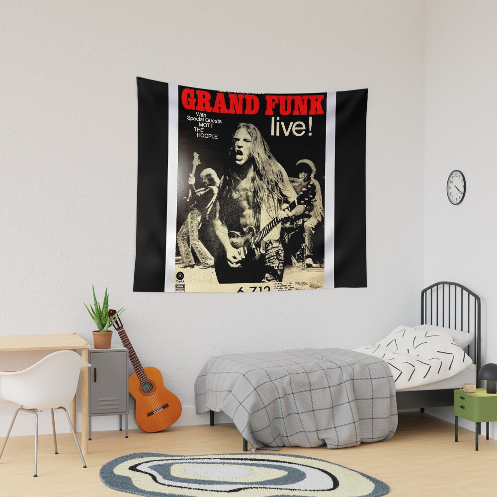 "Grand Funk - Concert Poster." Poster by Inmigrant | Redbubble