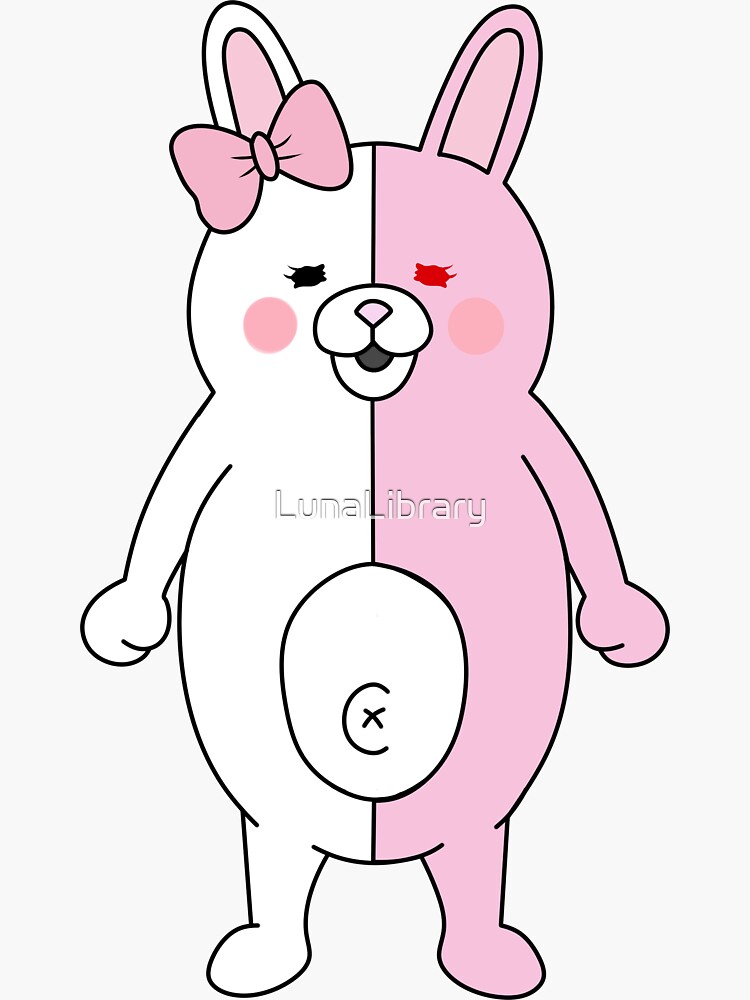 "Monomi" Sticker for Sale by LunaLibrary | Redbubble