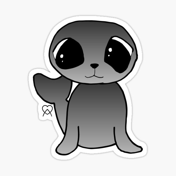 "Foca" Sticker by MatildeArt | Redbubble