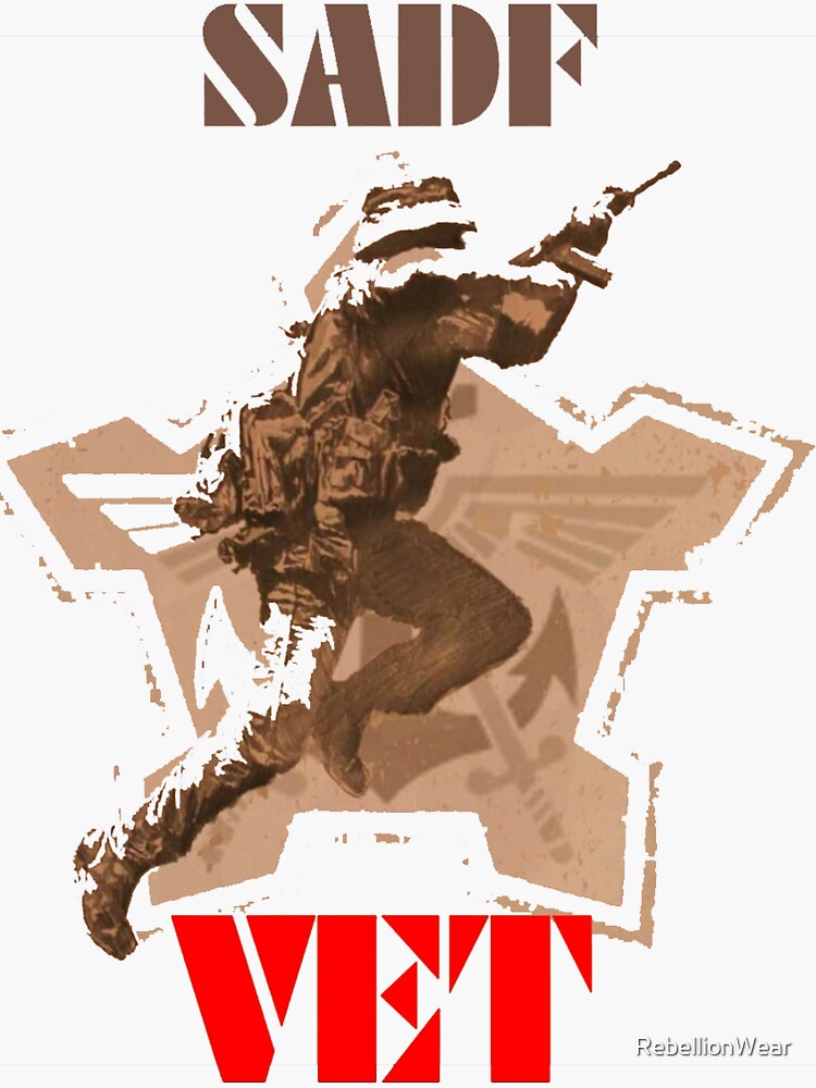 "SADF VET" Sticker for Sale by RebellionWear | Redbubble