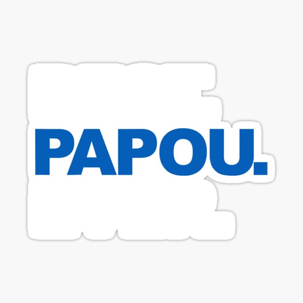 Pegatina «Los mejores regalos del día del padre de Papou para el abuelo ...