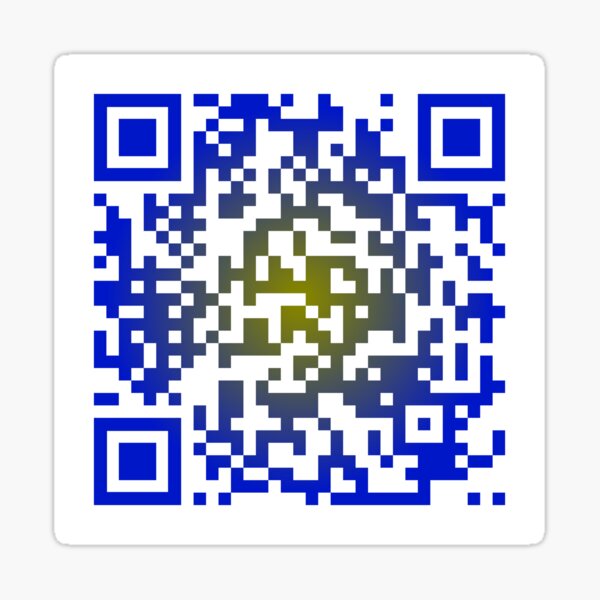 When Life Gives You Lemons Vine Qr Code Sticker By Dwaffledesigns