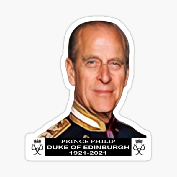 "Prince Philip" Sticker for Sale by menrad | Redbubble