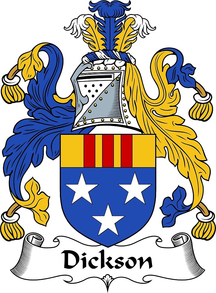 "Dickson Coat of Arms / Dickson Family Crest" by ScotlandForever ...