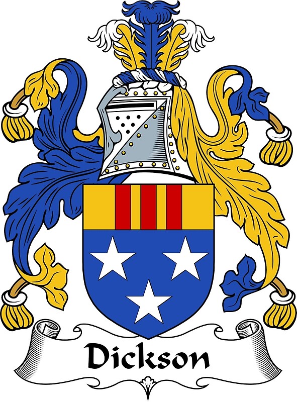 "Dickson Coat of Arms / Dickson Family Crest" by ScotlandForever ...