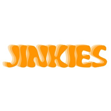 "JINKIES" Sticker for Sale by Zulaiha175 | Redbubble