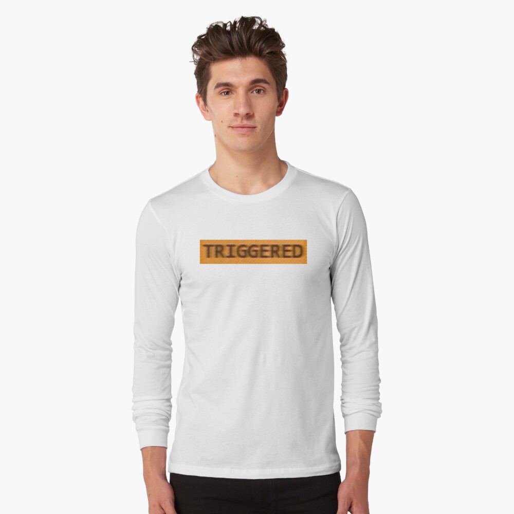 "Triggered" Sticker for Sale by MemeApparel | Redbubble