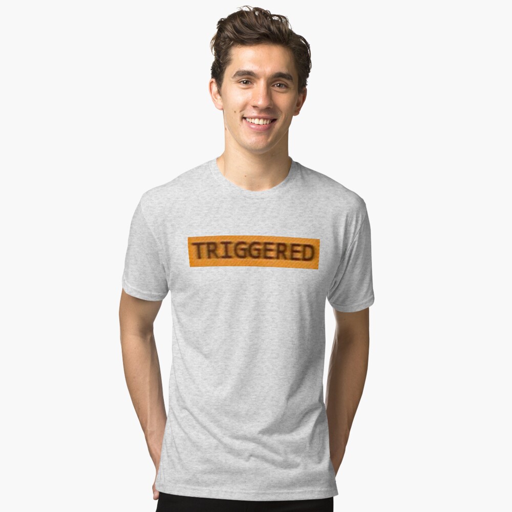 "Triggered" Sticker for Sale by MemeApparel | Redbubble