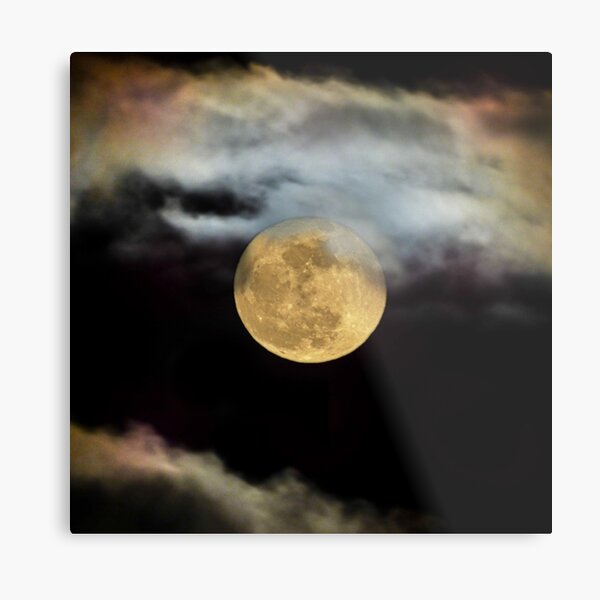 Lámina metálica « Arte de la luna, luz de la luna, arte de la luna ...