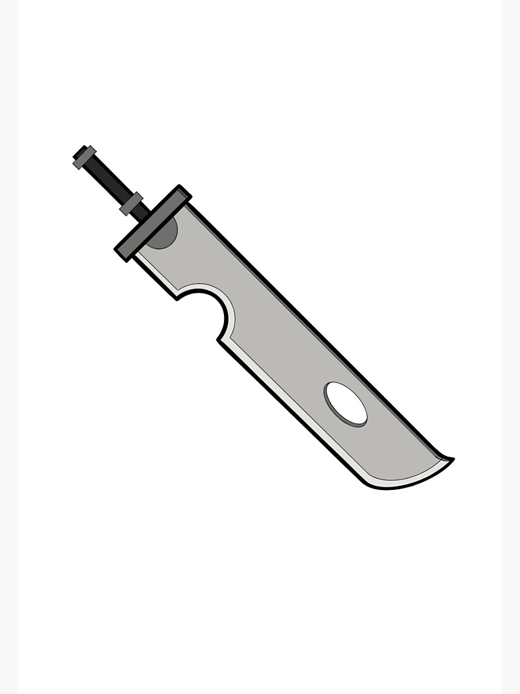 "Executioners blade" Sticker for Sale by Tregriffin | Redbubble