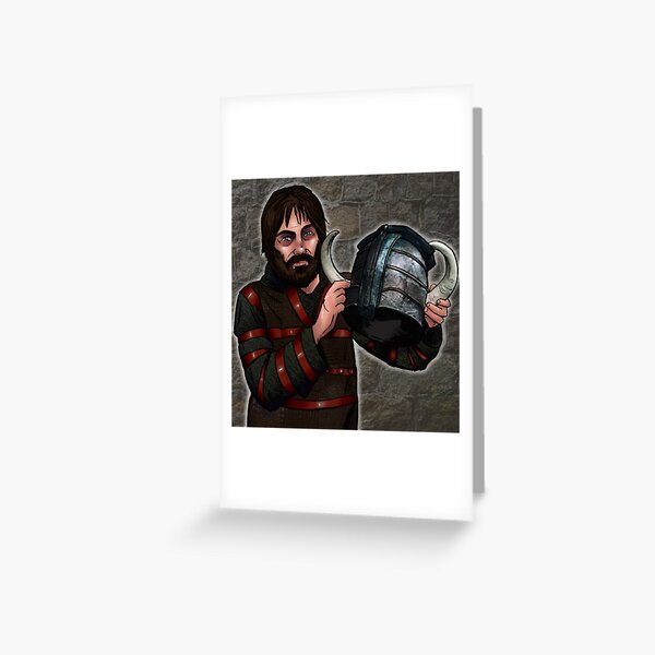 "Celebrating the icons - tregard from Knightmare" Greeting Card for ...