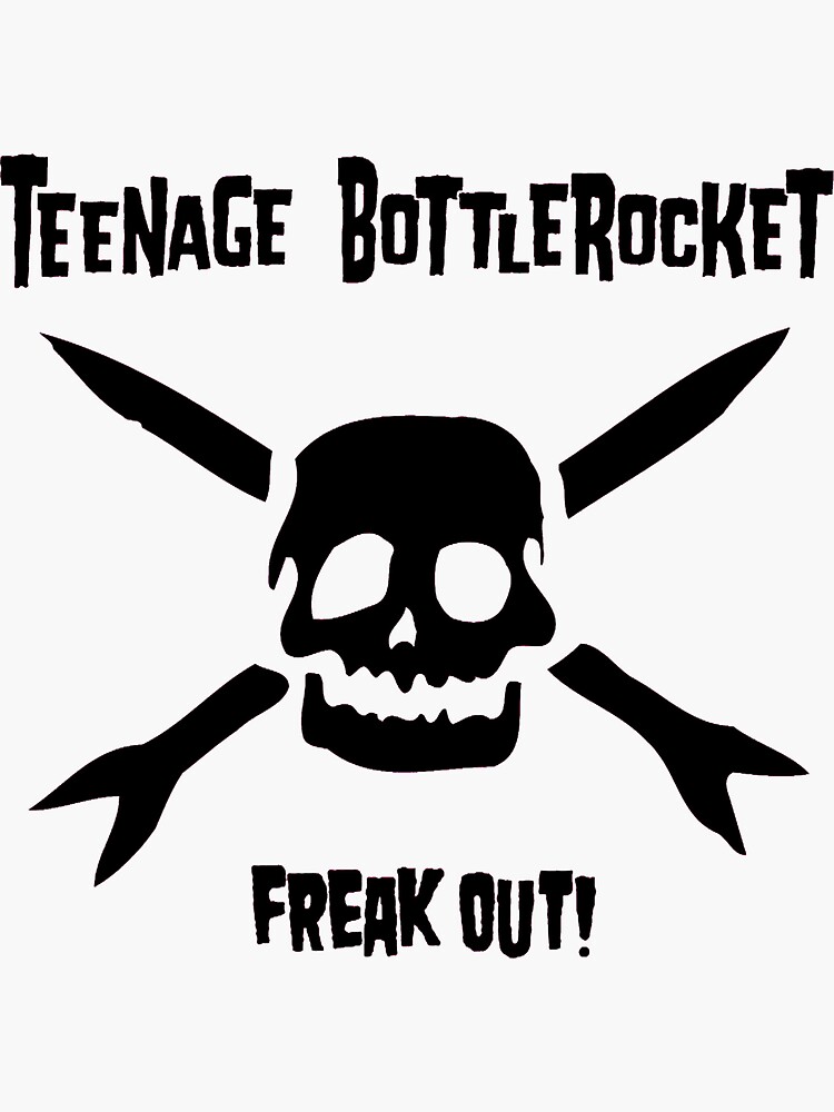 "Freak Out!" Sticker for Sale by SkatePunk1980 | Redbubble