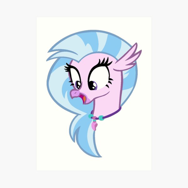 "My little pony silverstream headshot" Art Print for Sale by ...