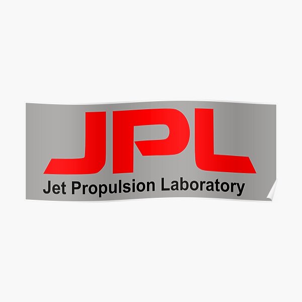"Jet Propulsion Laboratory logo" Poster by trendistudio | Redbubble