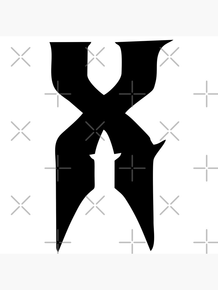 "DMX - X Logo" Poster for Sale by kudanmedia | Redbubble