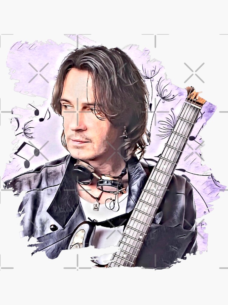 "Rick Springfield Purple Music Notes" Sticker for Sale by DNiceGirl ...