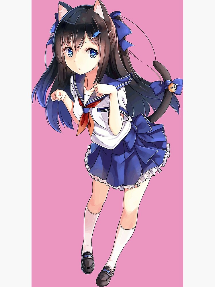 "girl loli manga color" Poster for Sale by violetdaigle | Redbubble