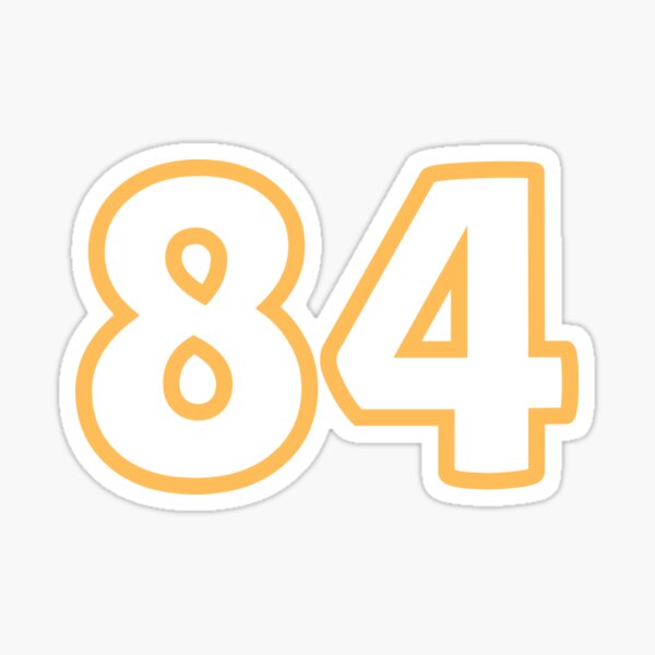 "RIP DMX Number 84" Sticker for Sale by Manakiry88 | Redbubble