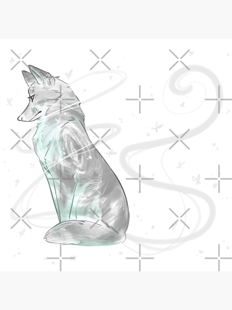 "Ash Wolf" Poster by tawnaduncan | Redbubble