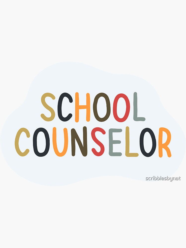 School Counseling Logo School Counselor Student National Secondary