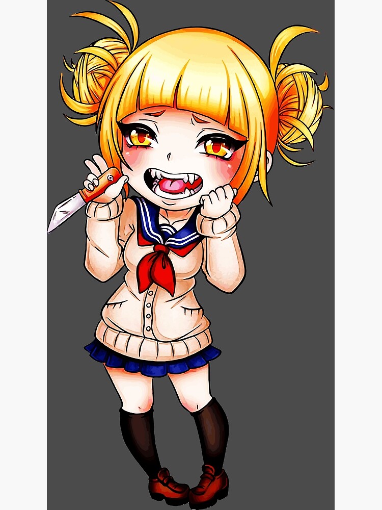 "chibi himiko toga" Poster by jillgustin | Redbubble