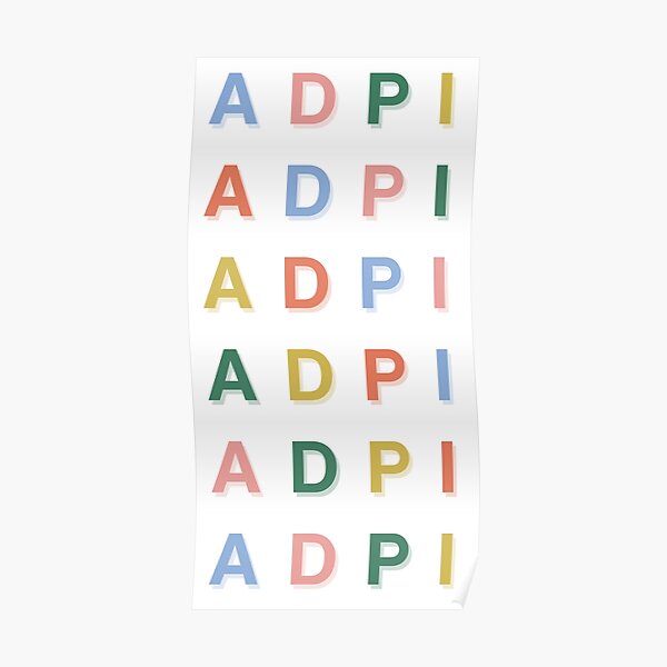 Adpi Posters | Redbubble