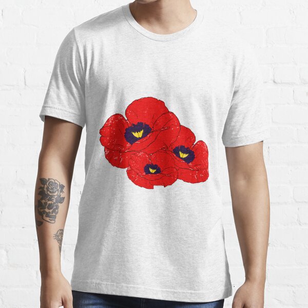 "Poppy Yellow" T-shirt for Sale by Brieana | Redbubble | poppy t-shirts ...