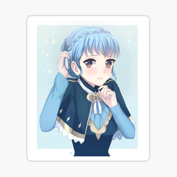 "Smiling Marianne" Sticker for Sale by Lilshironeko | Redbubble